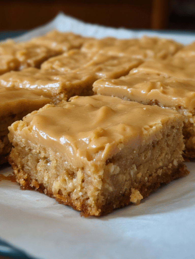 Peanut Butter Lunch Lady Bars