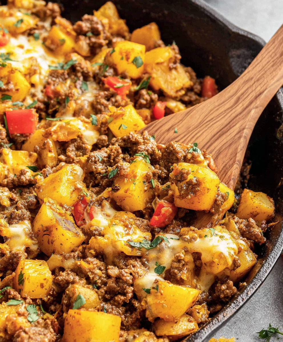 Beef and Potato Skillet