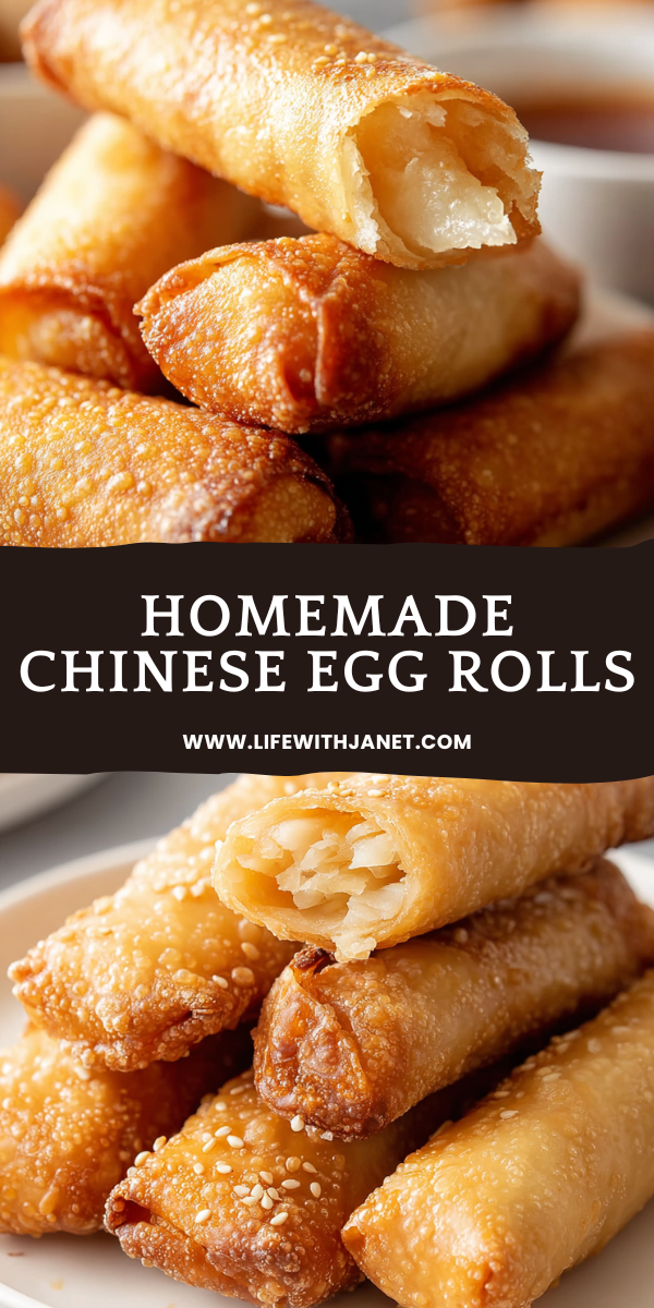 Homemade Chinese Egg Rolls