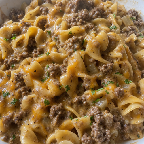 Ground Beef and Noodles